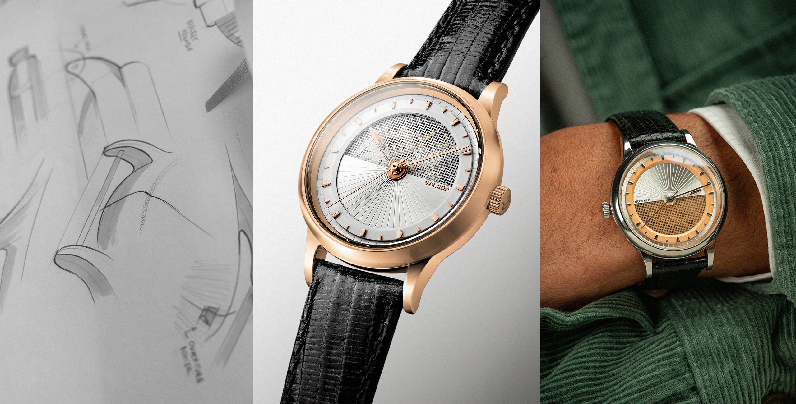 Version Watches Dévoile leur Première Montre sur Kickstarter
